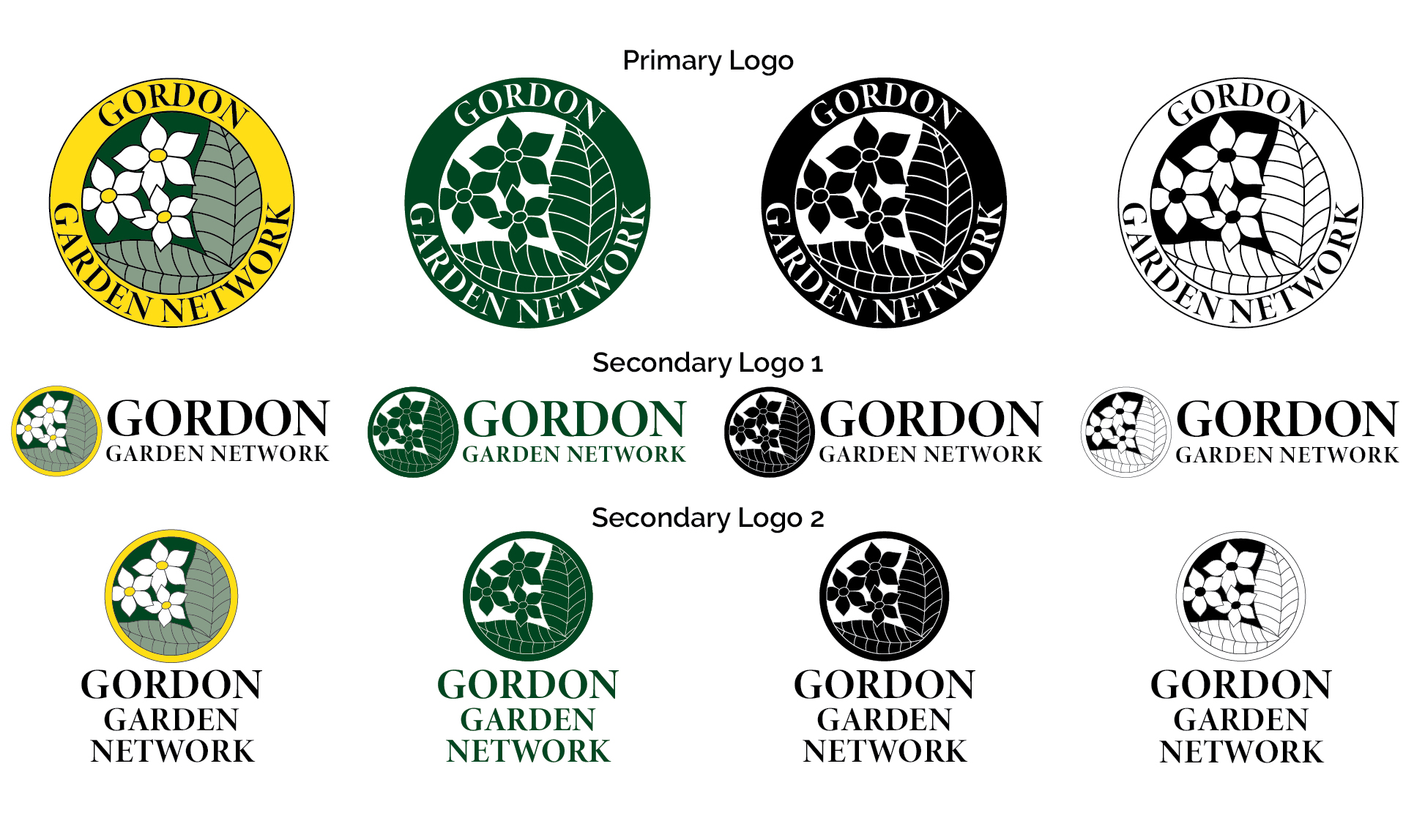Gordon Garden Network – MKW Graphic Design