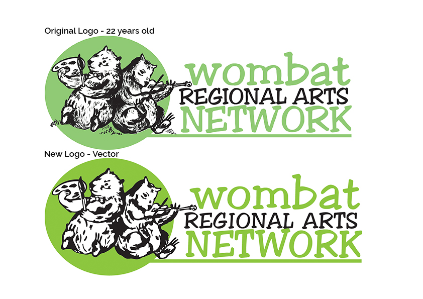 Wombats Regional Arts Network – MKW Graphic Design